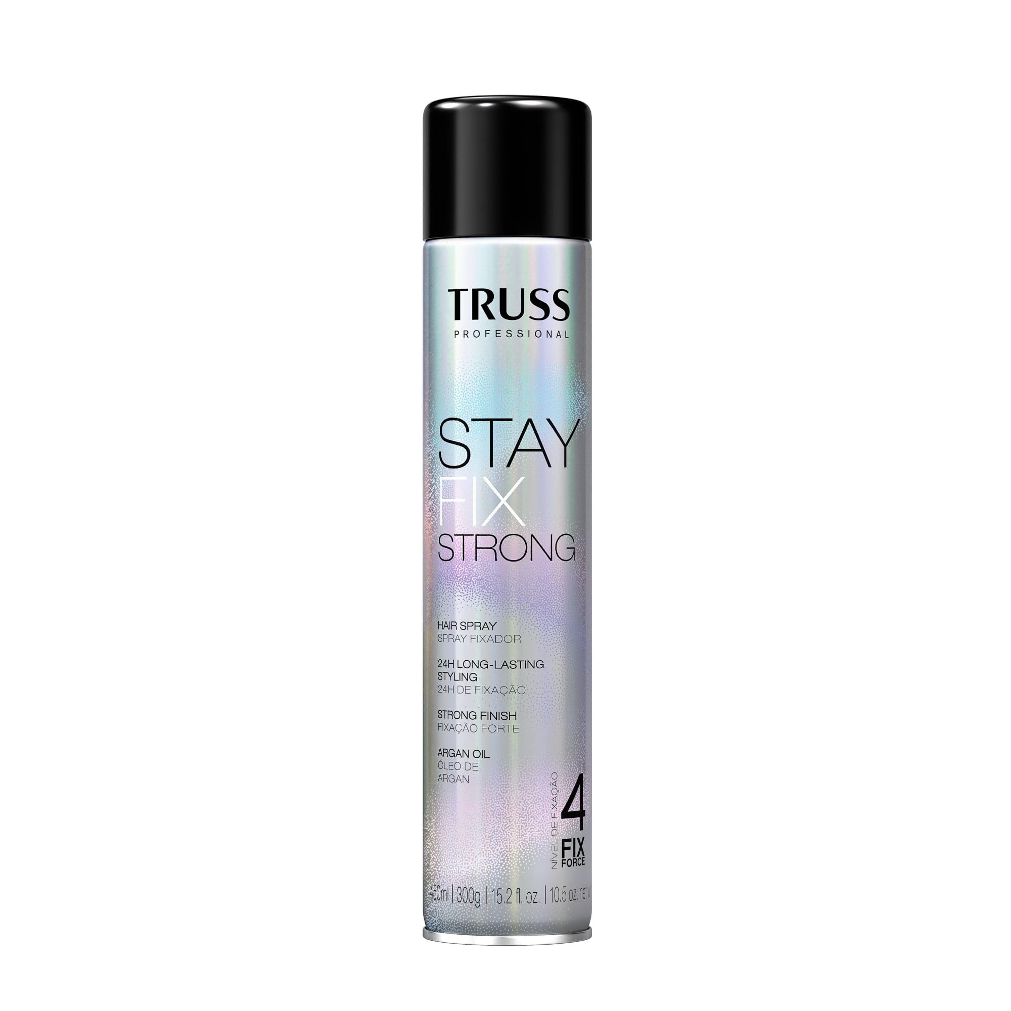 TRUSS Stay Fix Strong Hold Hairspray for Women - Anti Frizz Hair Spray ...