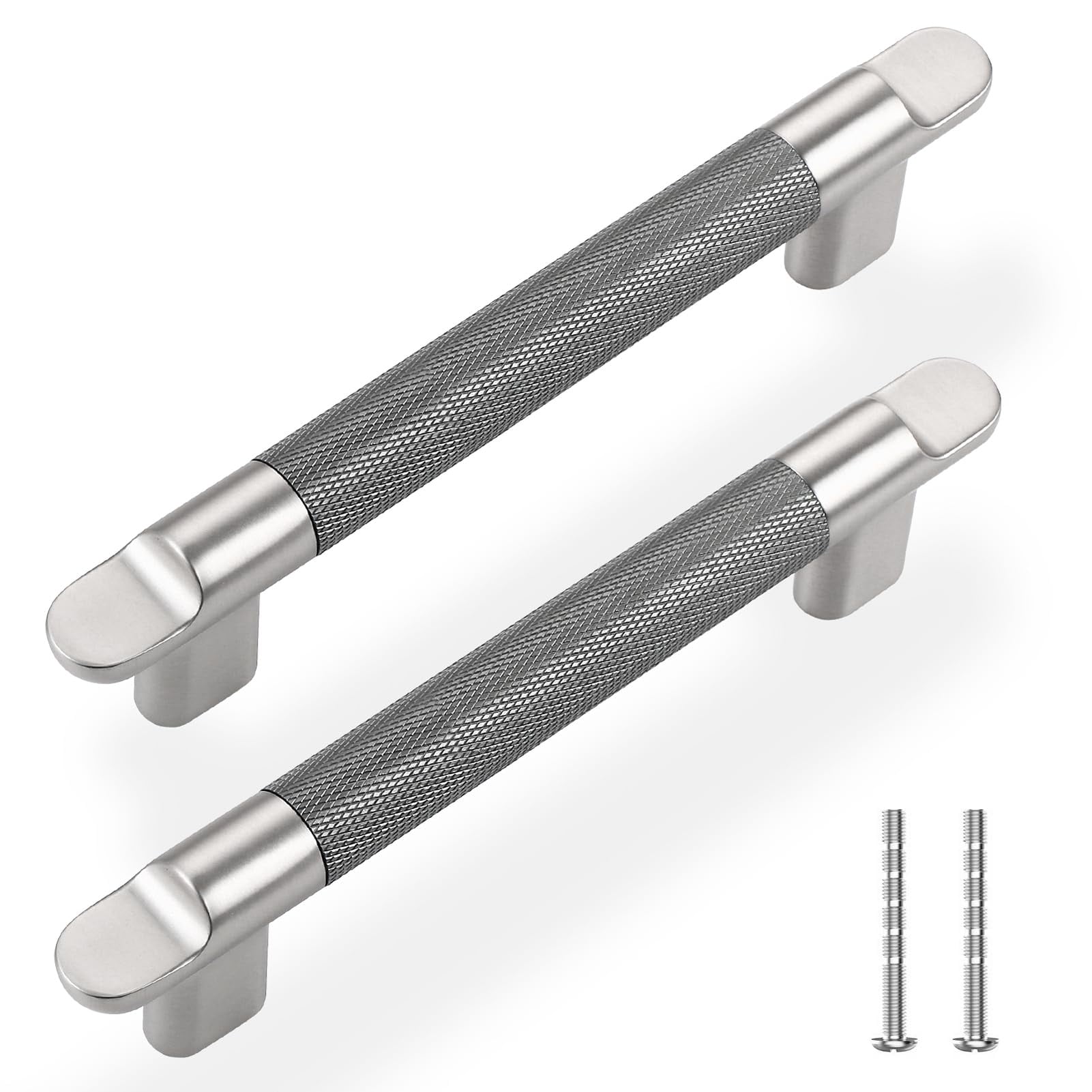 TRUSTMI Cabinet Pulls 10 Packs 3-3/4 Inch Hole Center Drawer Pulls ...