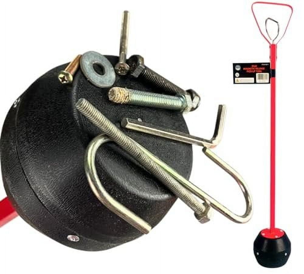 TRUVUE 27" Long Handled Magnet with Quick Release 25 lbs. Capacity 3.5 ...
