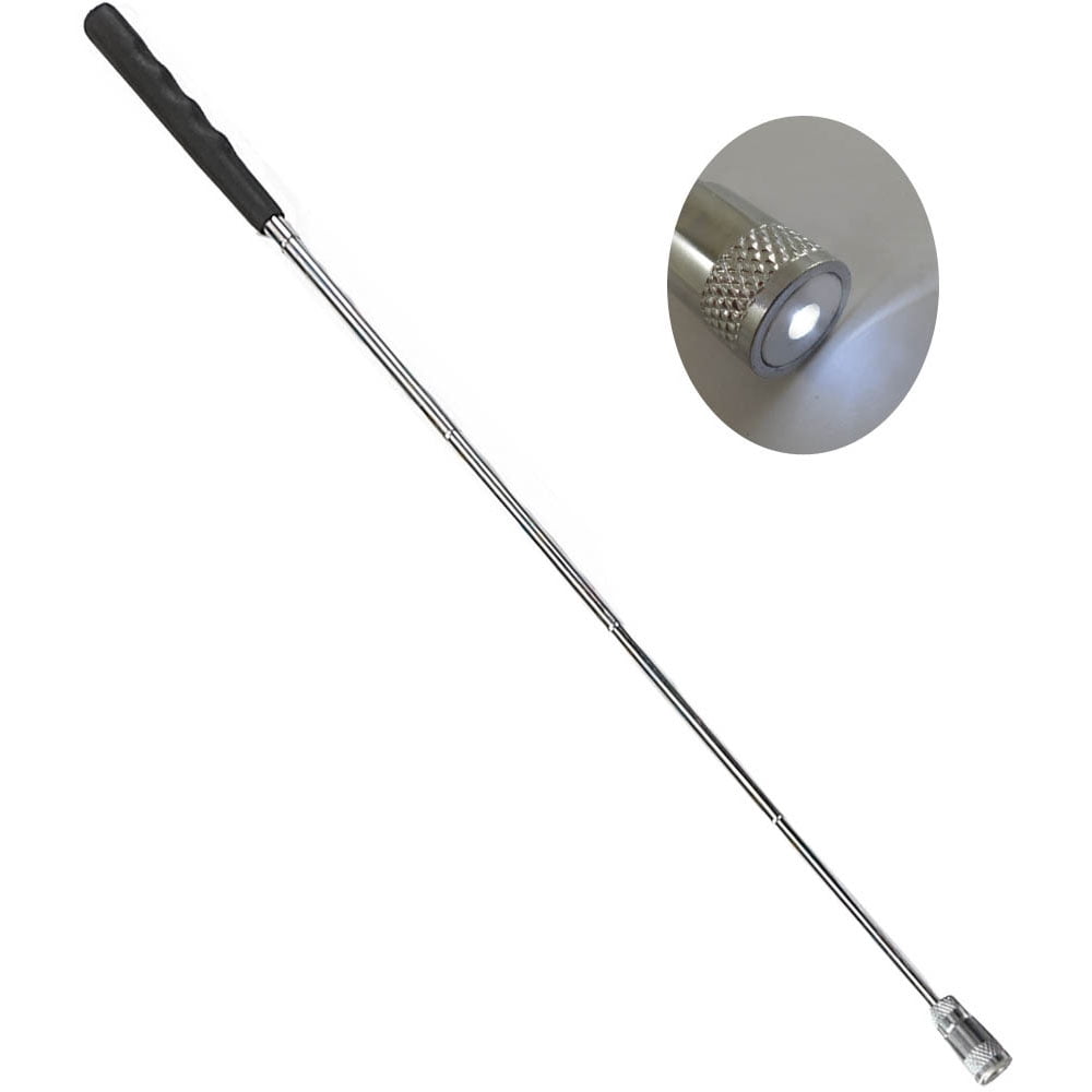 TRUVUE Lighted Telescopic Magnet | 22" (56 cm) Extendable Handle ...
