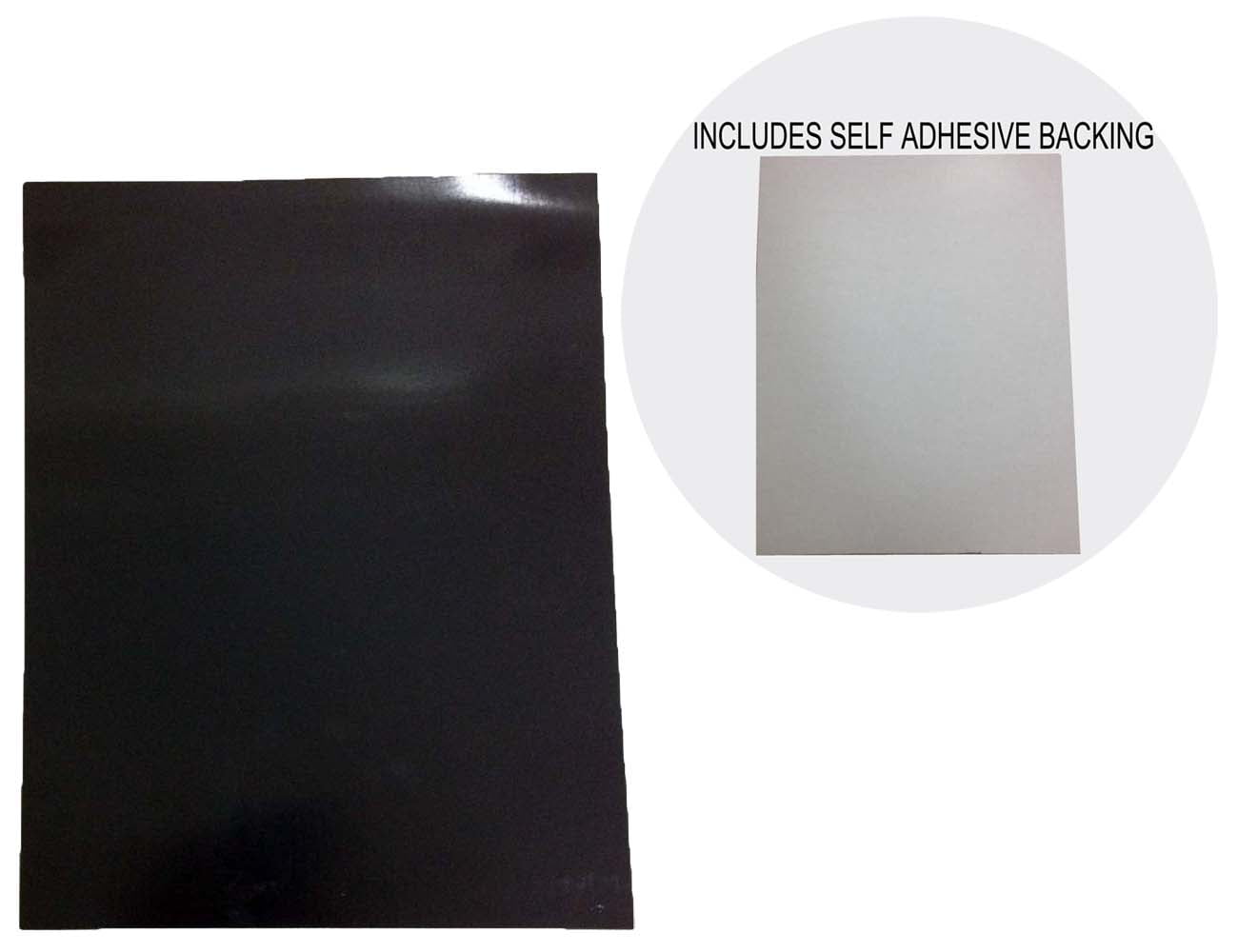TRUVUE Magnetic Sheets with Adhesive Back | Standard 8.5" x 11" (21.6 ...