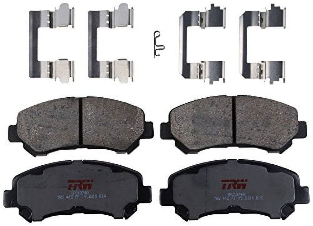 TRW TPC1374A Premium Ceramic Front Disc Brake Pad Set Fits select: 2009-2014 NISSAN MAXIMA, 2012 ...
