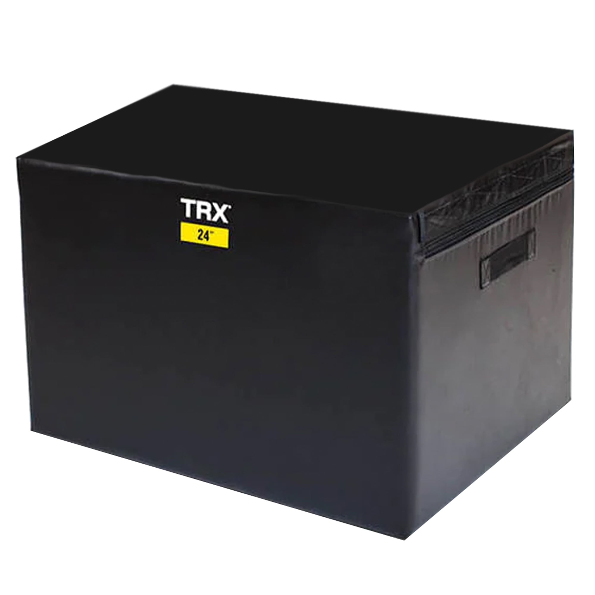 TRX 24" Soft Plyo Box Stackable Gym Fitness Exercise Equipment, Black ...