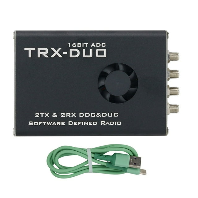 TRX-DUO Software Radio Receiver Dual-Channel 10KHz-60MHz Dual 16bit ADC ...