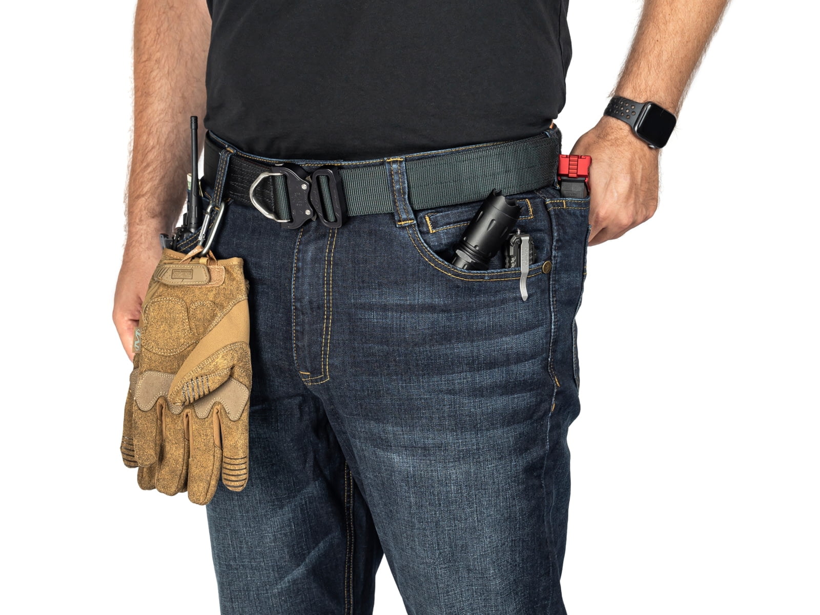 TRYBE All Purpose Denim Jean - Men's, Slim Fit, Blue/Medium wash, 40-30 - Walmart.com