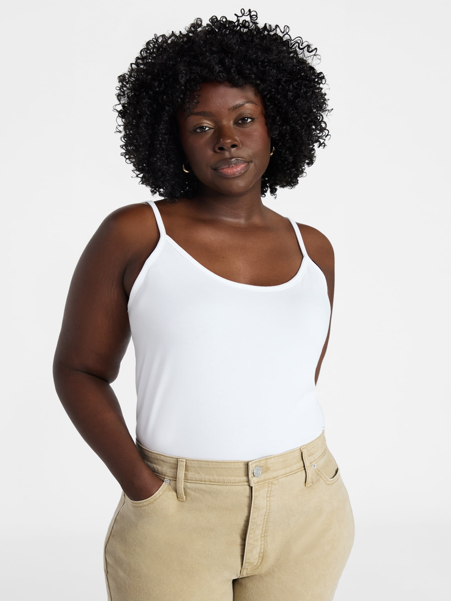 Terra & Sky Women's Plus Size Cami Top, Size 0X-5X - Walmart.com