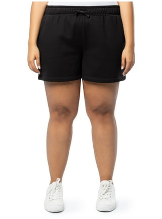 Plus Size Athletic Shorts in Plus Size Workout Bottoms Walmart