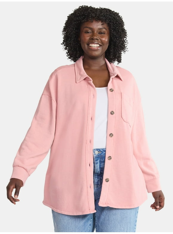 Womens Shackets in Womens Coats - Walmart.com