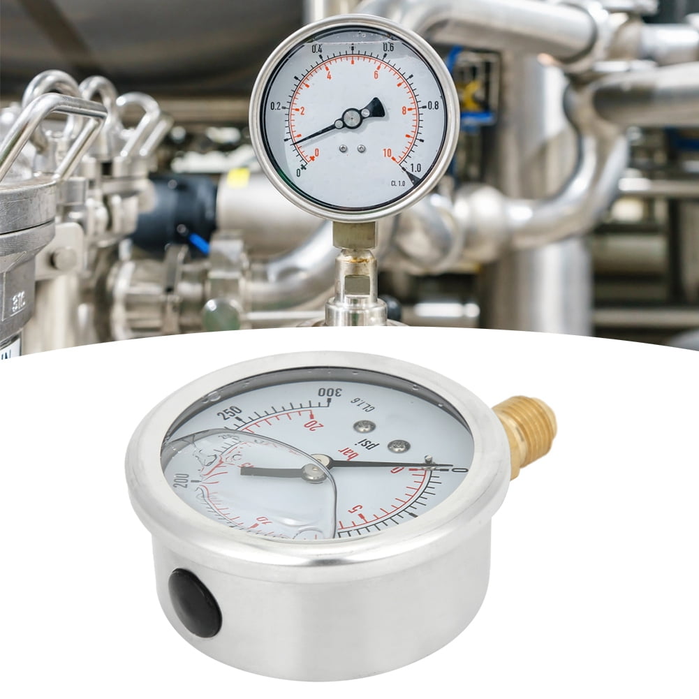 TS PGG604-20bar 1/4BSP Y60 Radial Oil Filled Pressure Gauge Manometer ... TS PGG604-20bar 1/4BSP Y60 Radial Oil Filled Pressure Gauge Manometer ...