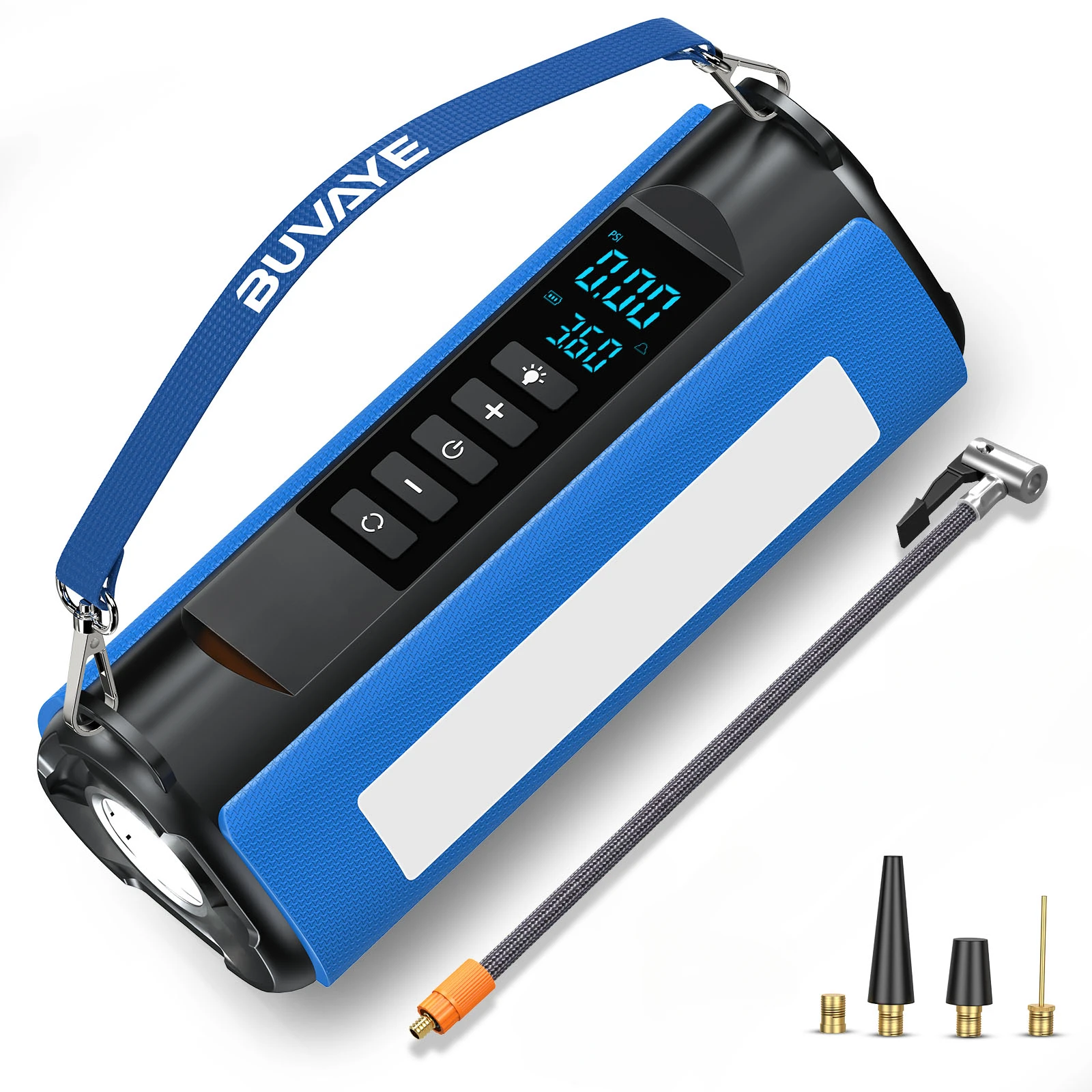 TS01-6000mAh-Portable car air pump, Multi-function inflator, Inflatable ...