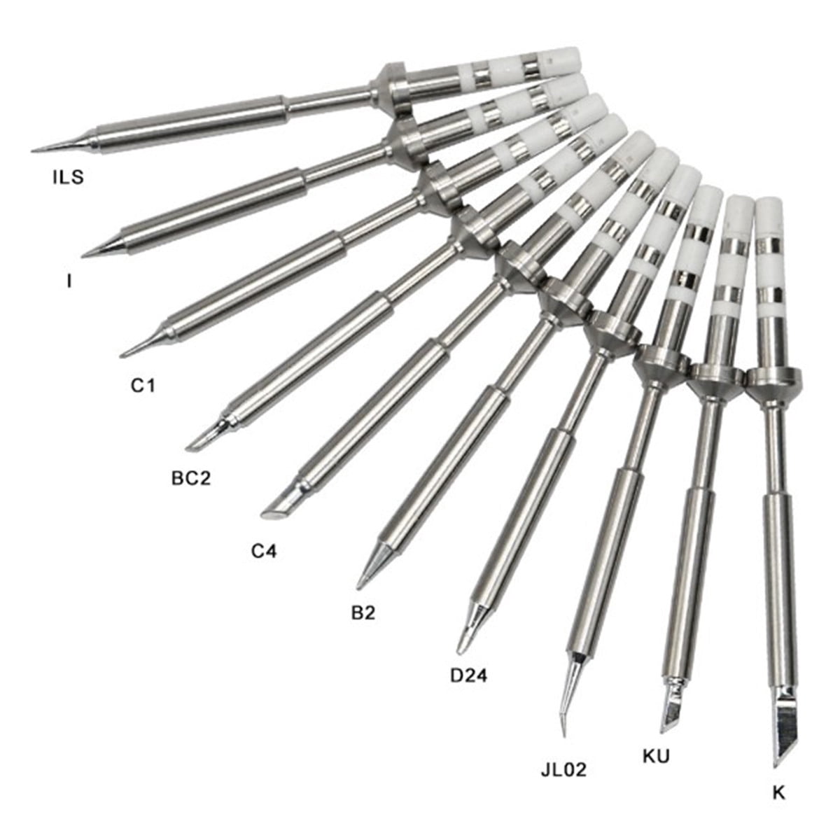 TS100 Mini Digital LCD Soldering Iron Tip Original Replacement Solder ...