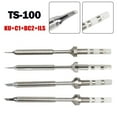 TS100 Soldering Iron Tips Replacement Set for Electric Soldering ...