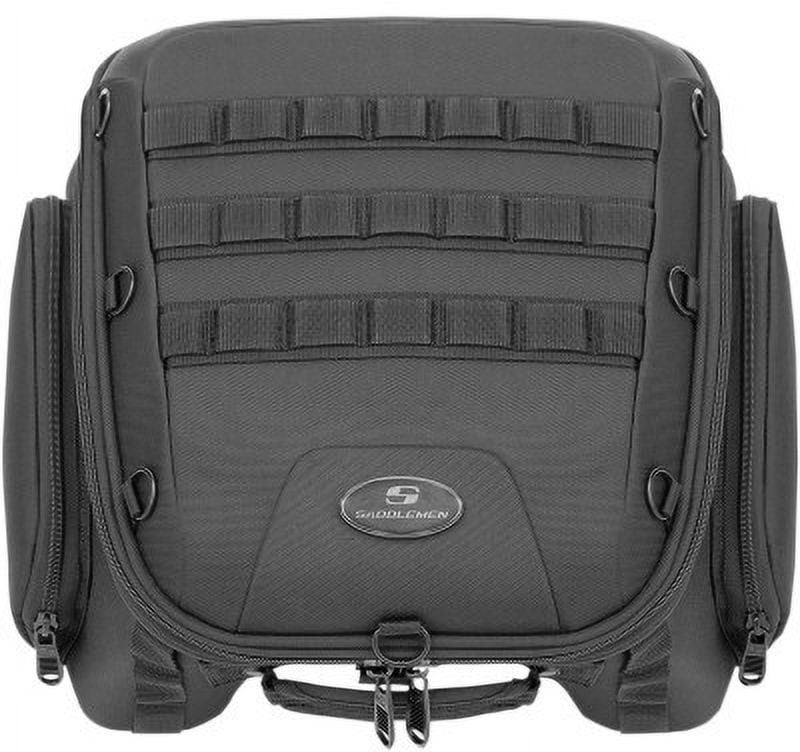TS1450R Tactical Tunnel Tail Street Motorcycle Tail Bags - Black/One ...
