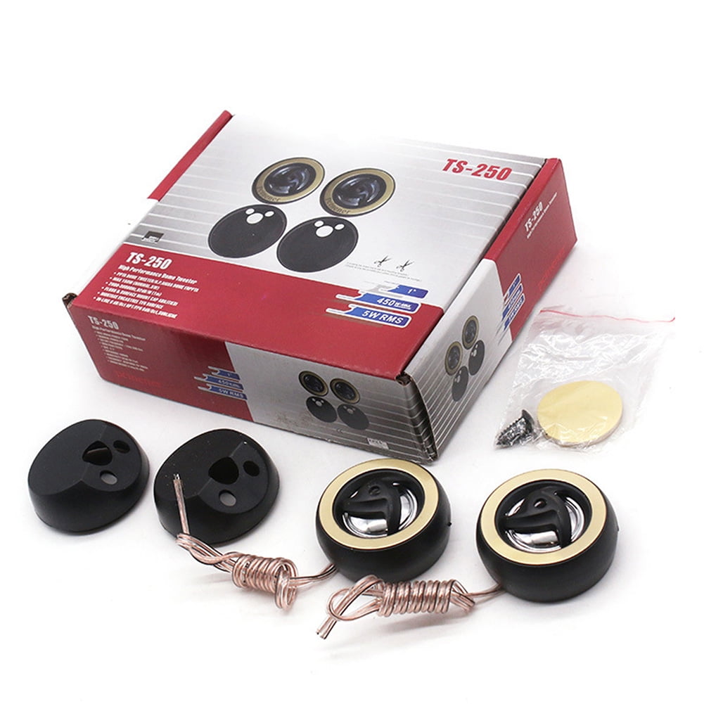 TS250 Super Tweeters Piezoelectric Coil Tweeters Horn 2KHZ-30KHZ ...
