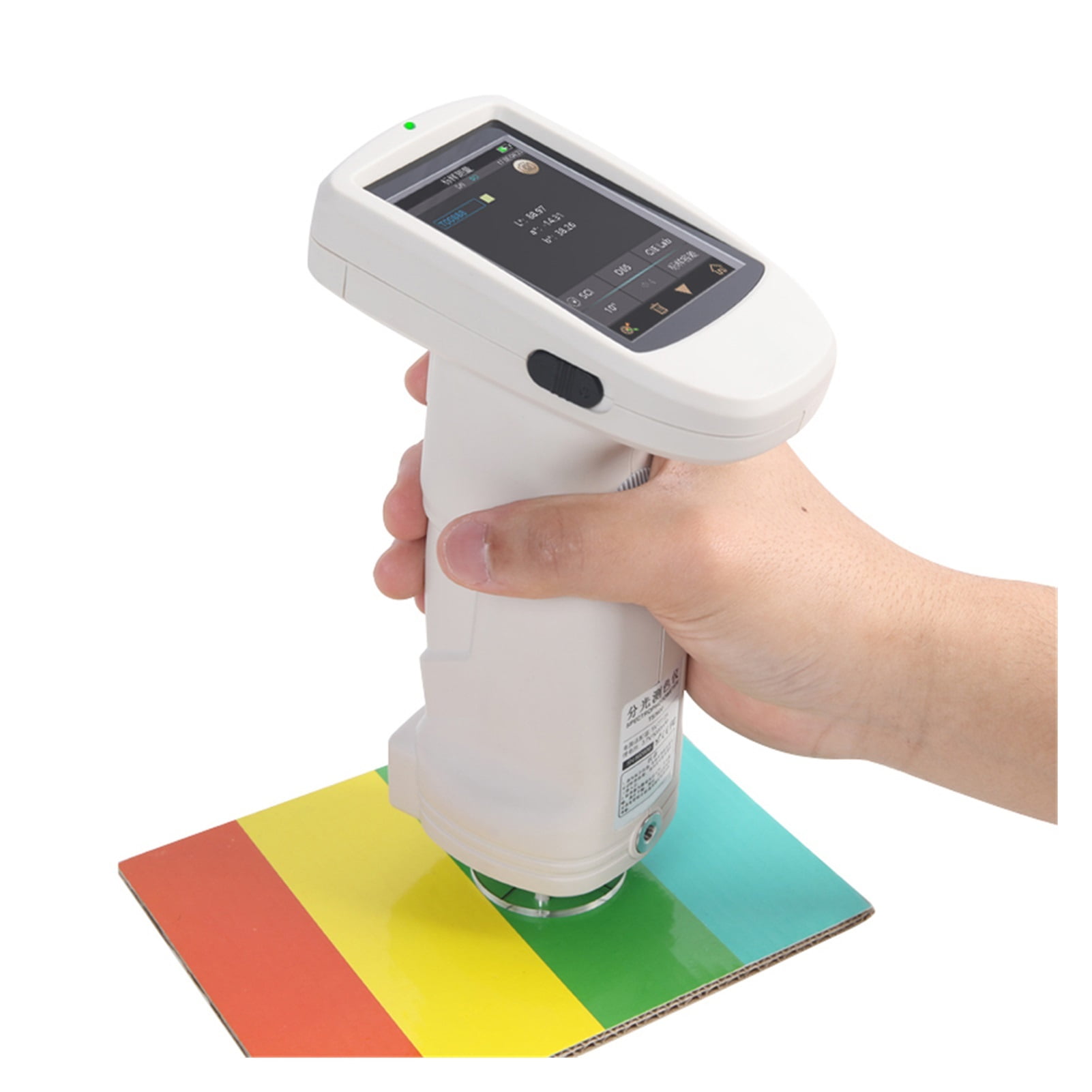 TS7700 Digital Colorimeter Lab Chroma Meter Textile Food Paint Portable ...