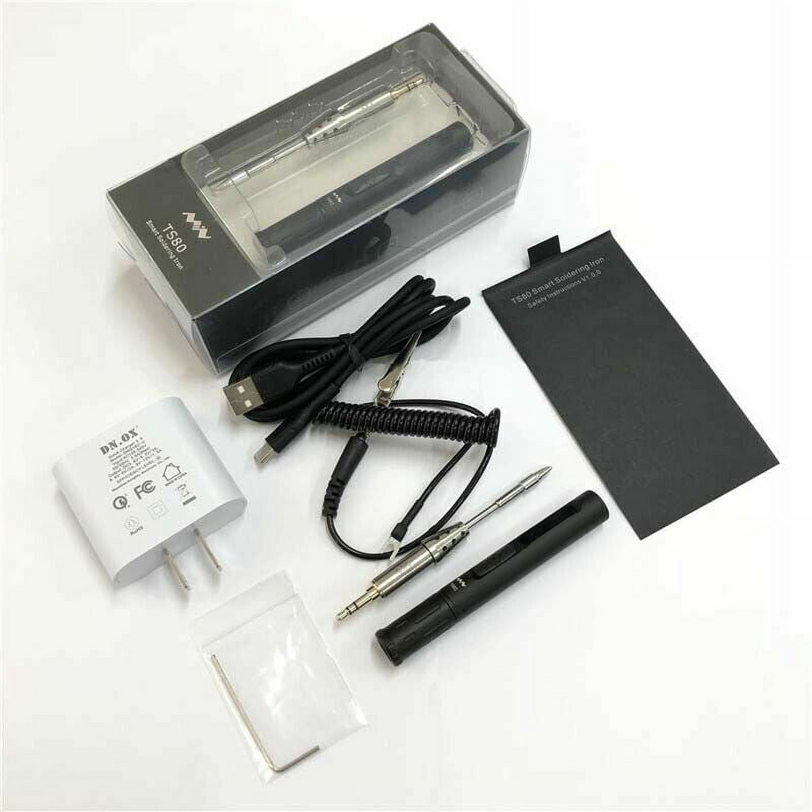 TS80 More set Mini Smart Portable Digital Soldering Iron Tool Kit Type ...