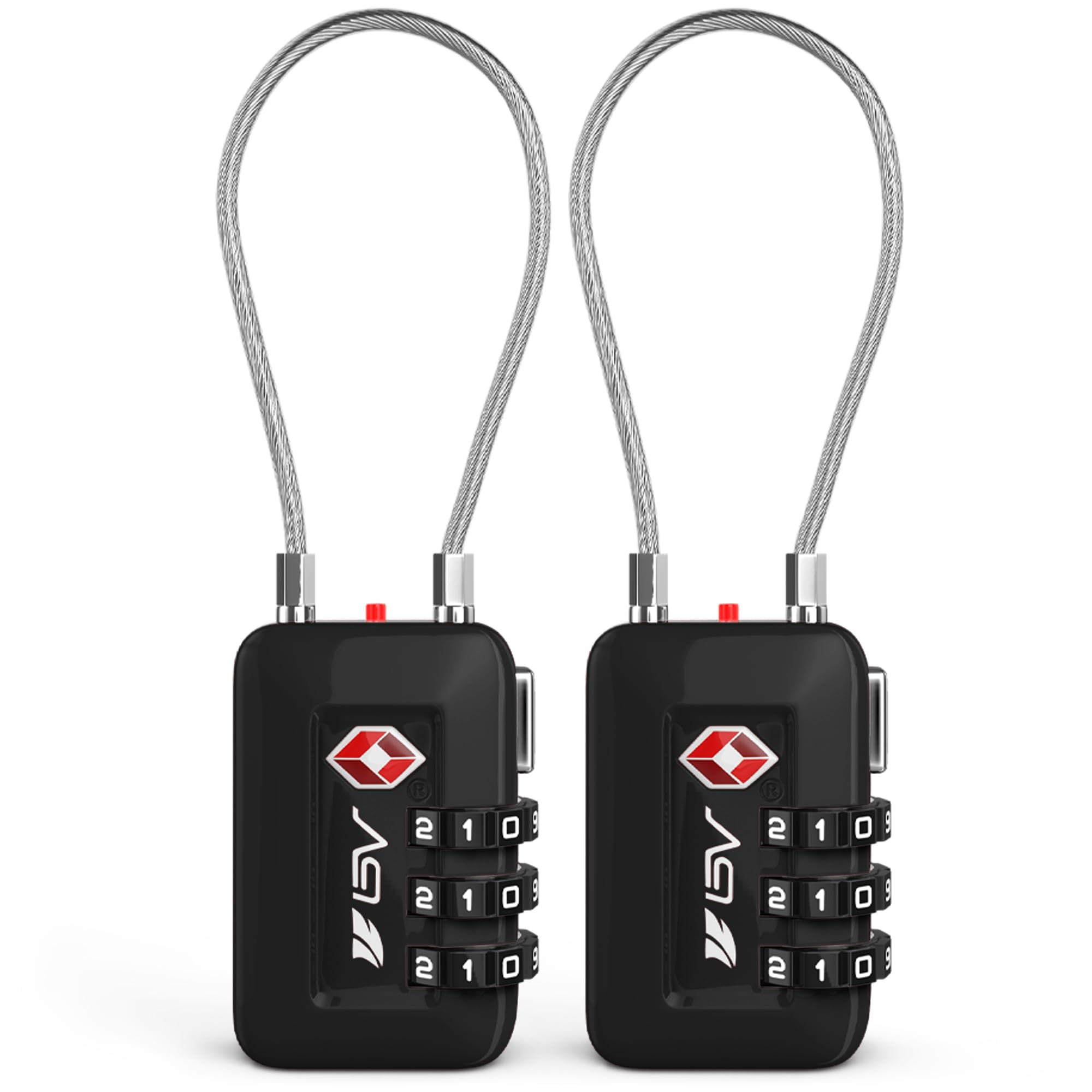 TSA Accepted Luggage Travel Lock, Set-Your-Own Combination Lock for ...