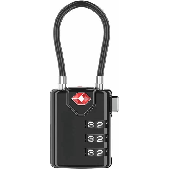 TSA Approved Luggage Locks, Travel Locks Which Also Work as Gym Locks ...