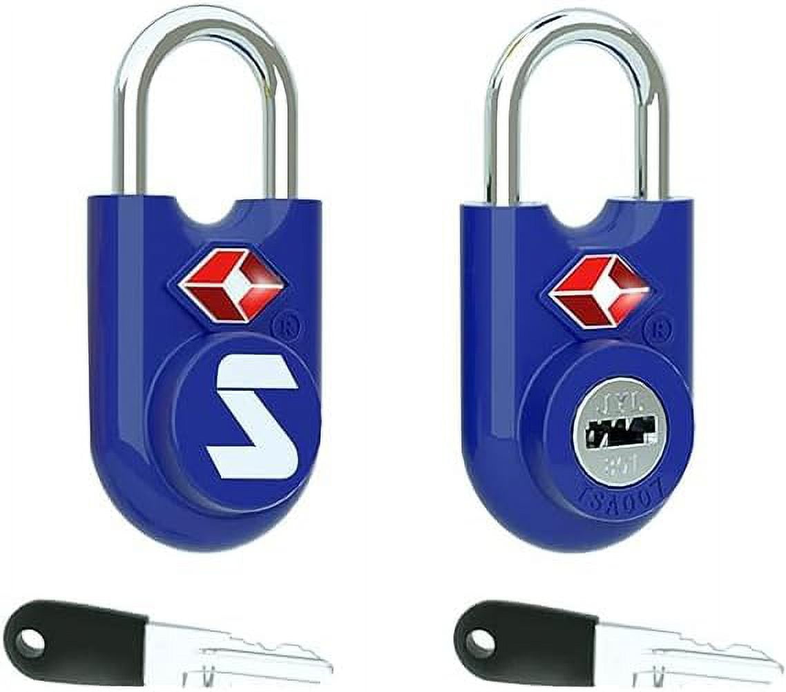 TSA Approved Luggage Locks, Ultra-Secure Dimple Key Travel Locks with ...