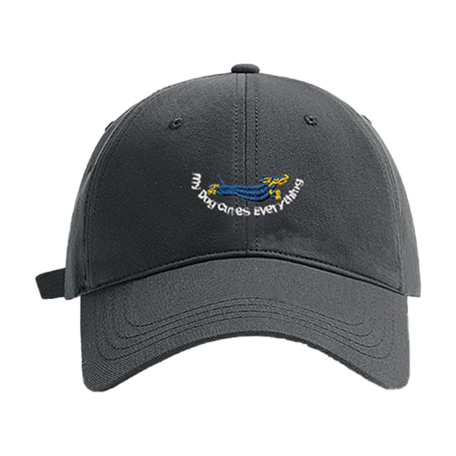 TSADFHJI Cute Embroidered Puppy Basecap Student Sports Cap One Size ...