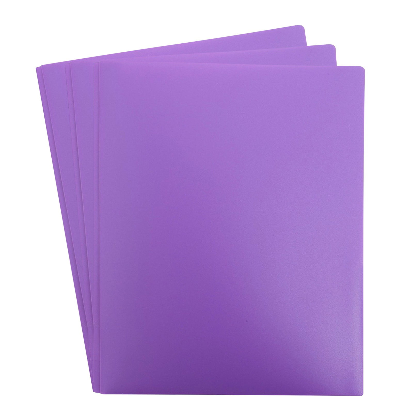 TSApan 3 Prong Folder With Pocket, Plastic Pocket Folders with Prongs ...