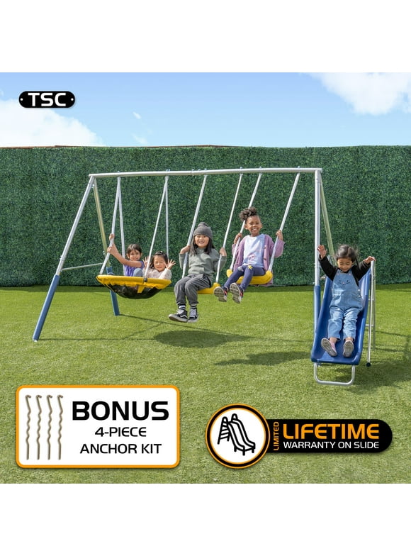 Metal Swing Sets in Swing Sets - Walmart.com