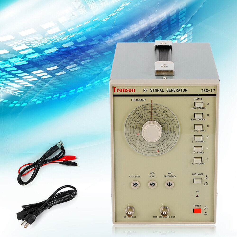 TSG-17 Signal Generator 100kHz-150MHZ RF/AM Radio Frequency Signal ...