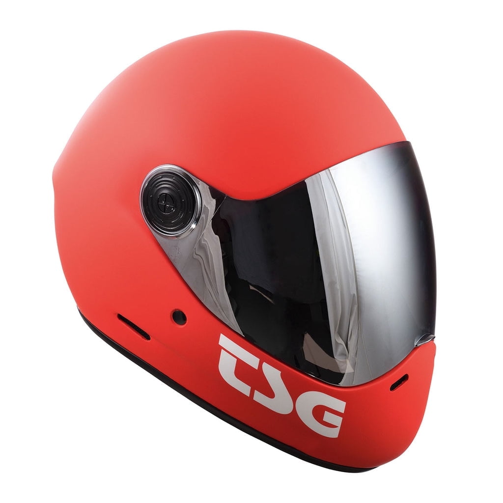 TSG Pass Pro Full Face Helmet w/Two Visors, Downhill Skateboarding ...