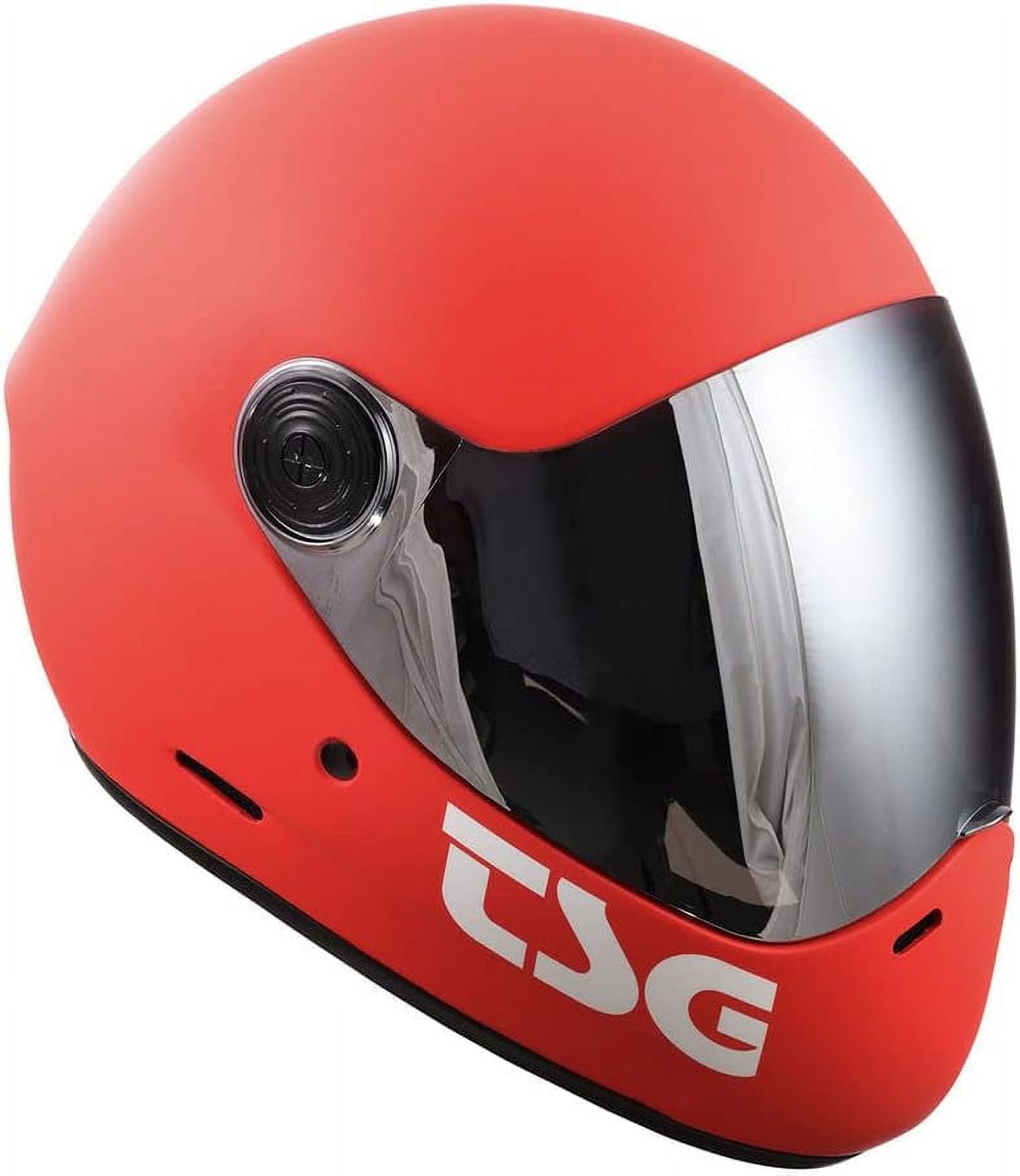 TSG Pass Pro Full Face Helmet w/Two Visors, Downhill Skateboarding ...