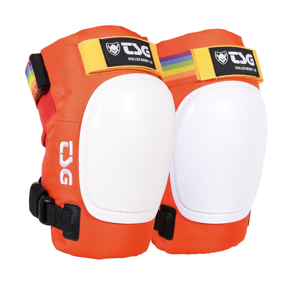 TSG Roller Derby 3.0 Knee Pads Hardshell EVA Foam Protection, Certified ...
