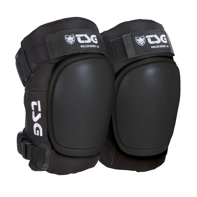 TSG Roller Derby 3.0 Skate Knee Pads – Hard Shell Protection, EVA Foam ...