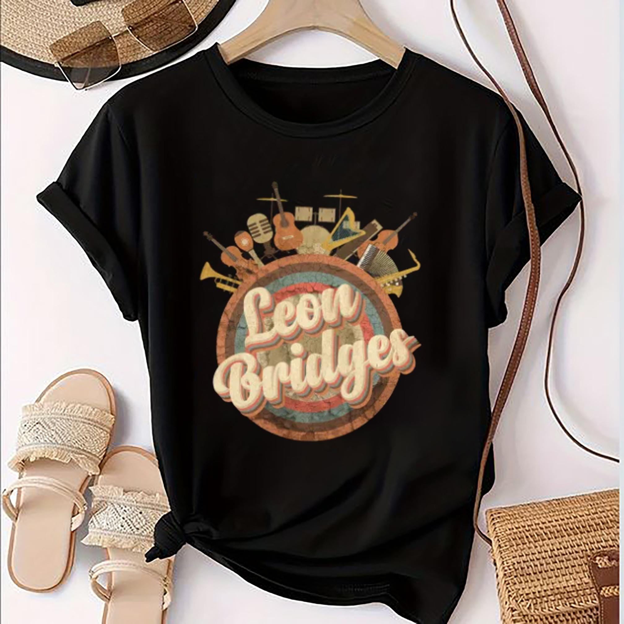 TSHIRT-2024 Leon Bridges The Leon Tour Shirt, Leon Bridges Fan Gift ...