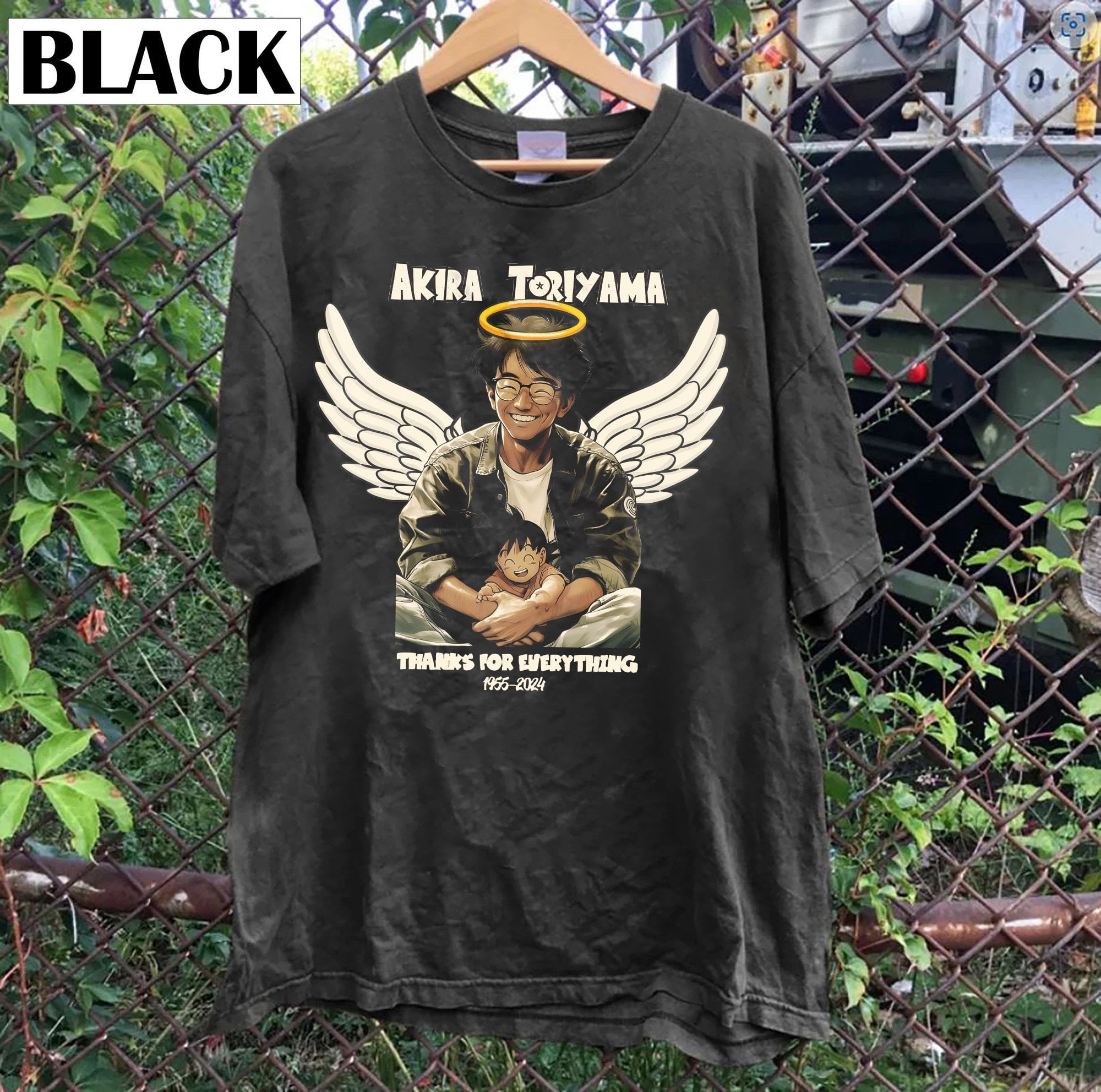 TSHIRT-Akira Toriyama 1955 to 2024 shirt, Akira Toriyama RIP Shirt ...