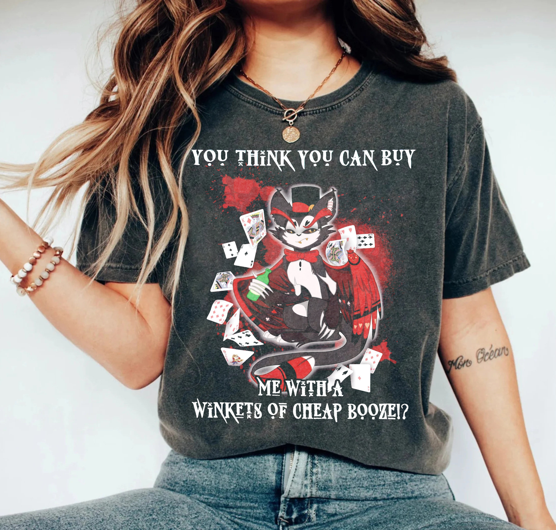 TSHIRT-Alastor Hazbin Hotel T-shirt, Alastor Vivziepop T-shirt, Alastor ...