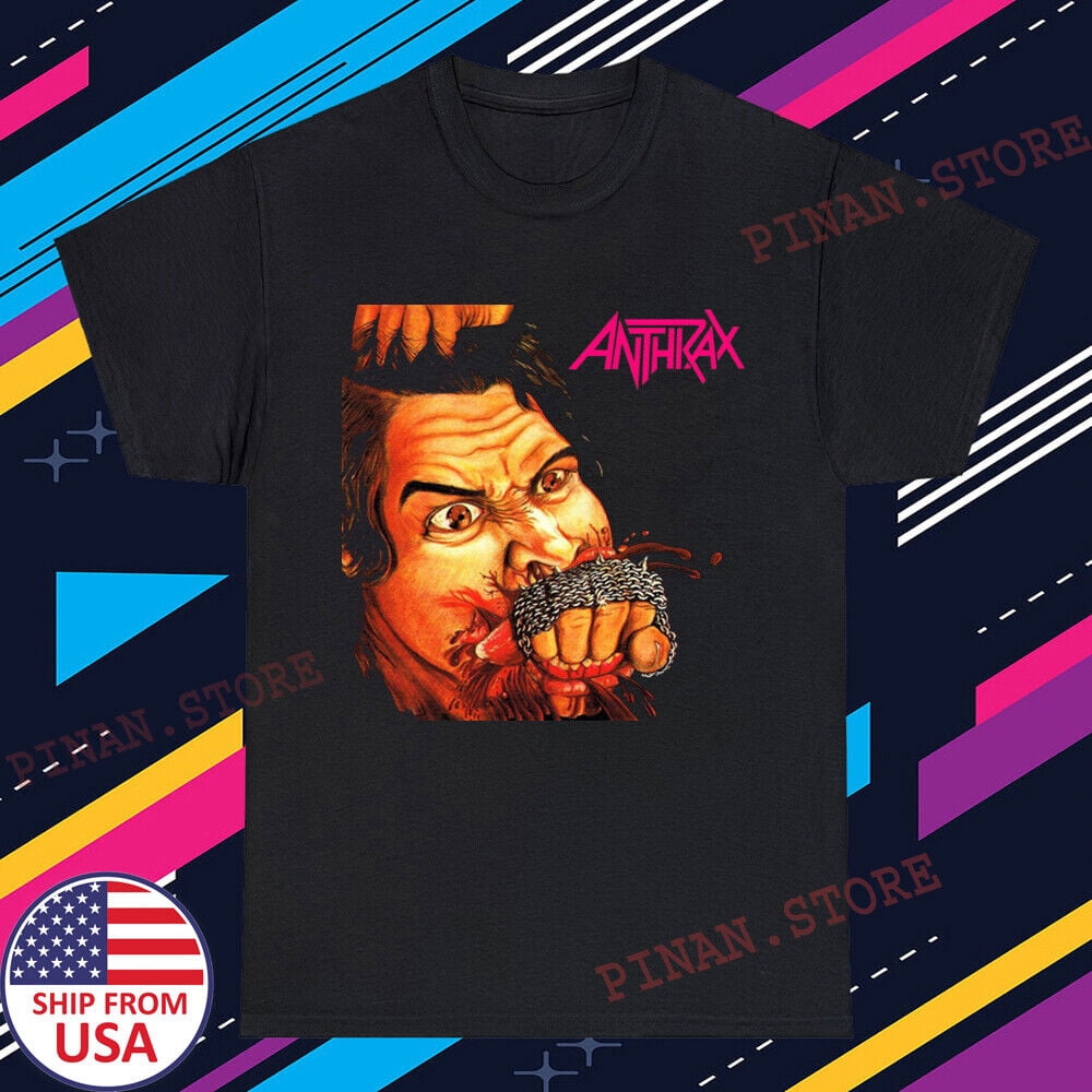 TSHIRT-Anthrax Broken Face Men's Black T-Shirt Size S-5XL - Walmart.com
