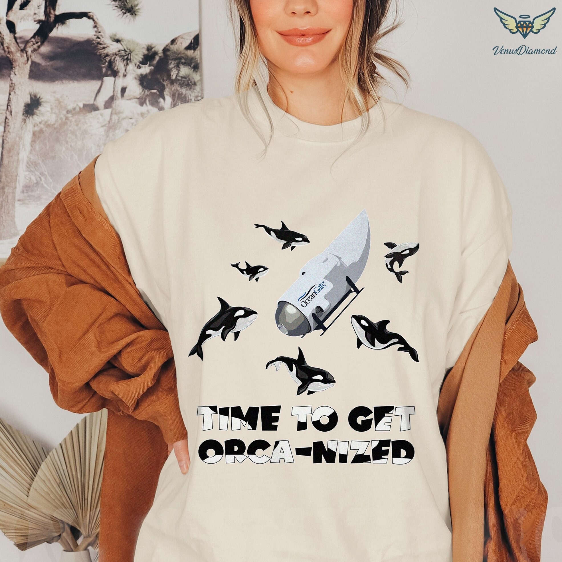 TSHIRT-Anti Capitalism | Boat Wreck Orca Tee | Gladys The Yacht-Sinking ...