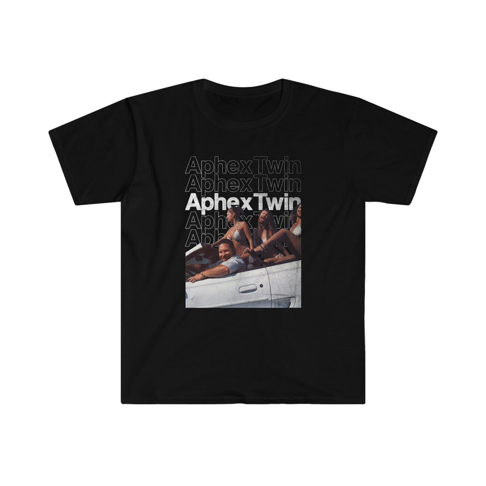 TSHIRT-Aphex Twin Graphic Shirt in the Vintage 90s Windowlicker Album ...