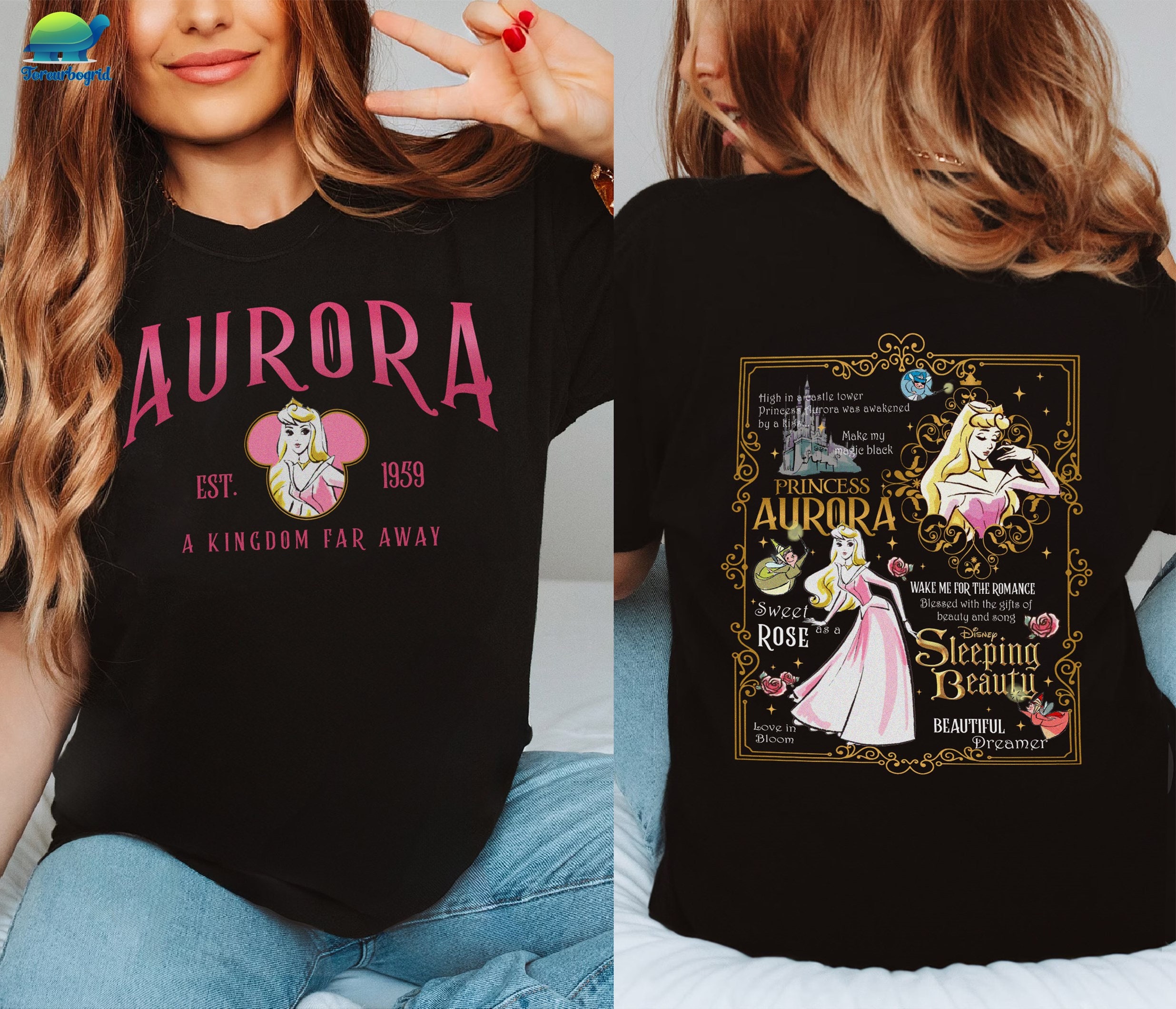 TSHIRT-Aurora Princess Shirt | Disneyland Princess Shirt | Sleeping ...