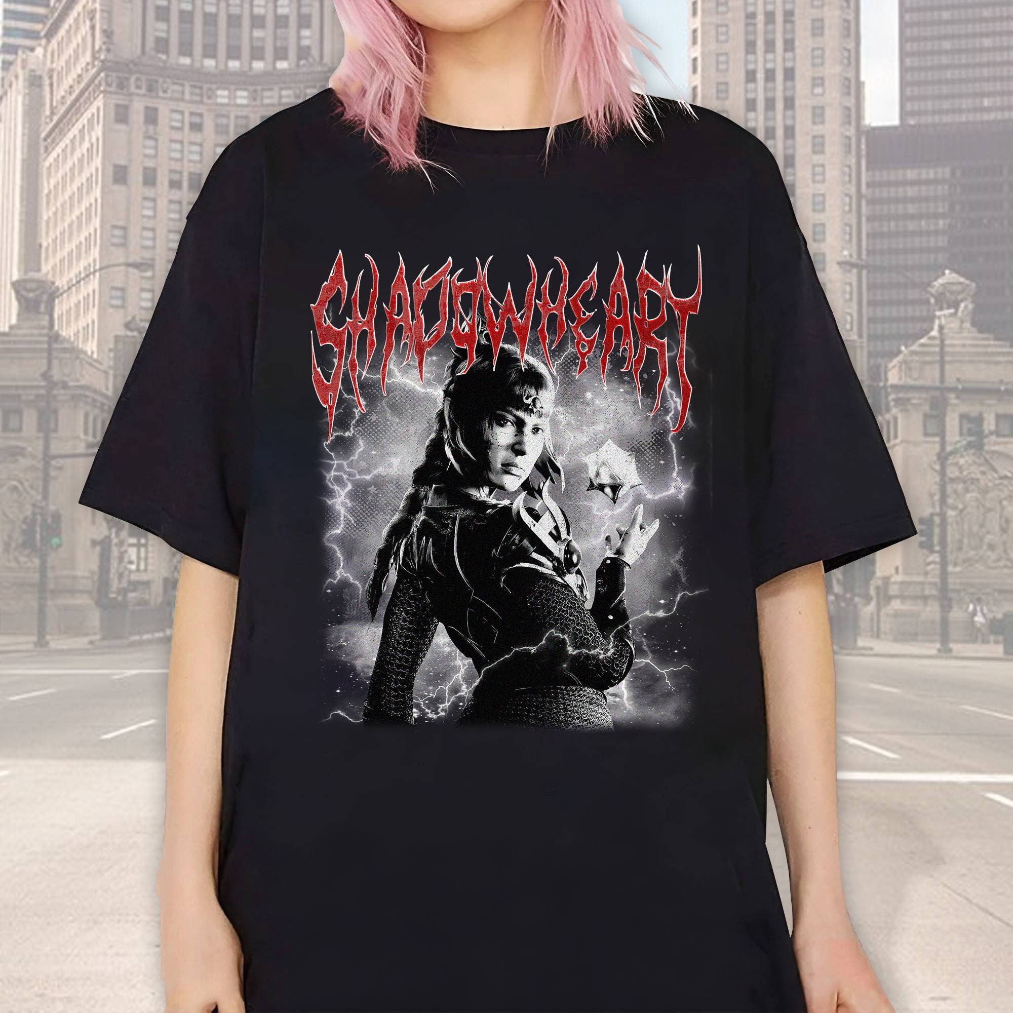 TSHIRT-Baldurs Gate Shadowheart Shirt, Heavy Metal Shadowheart Baldurs ...
