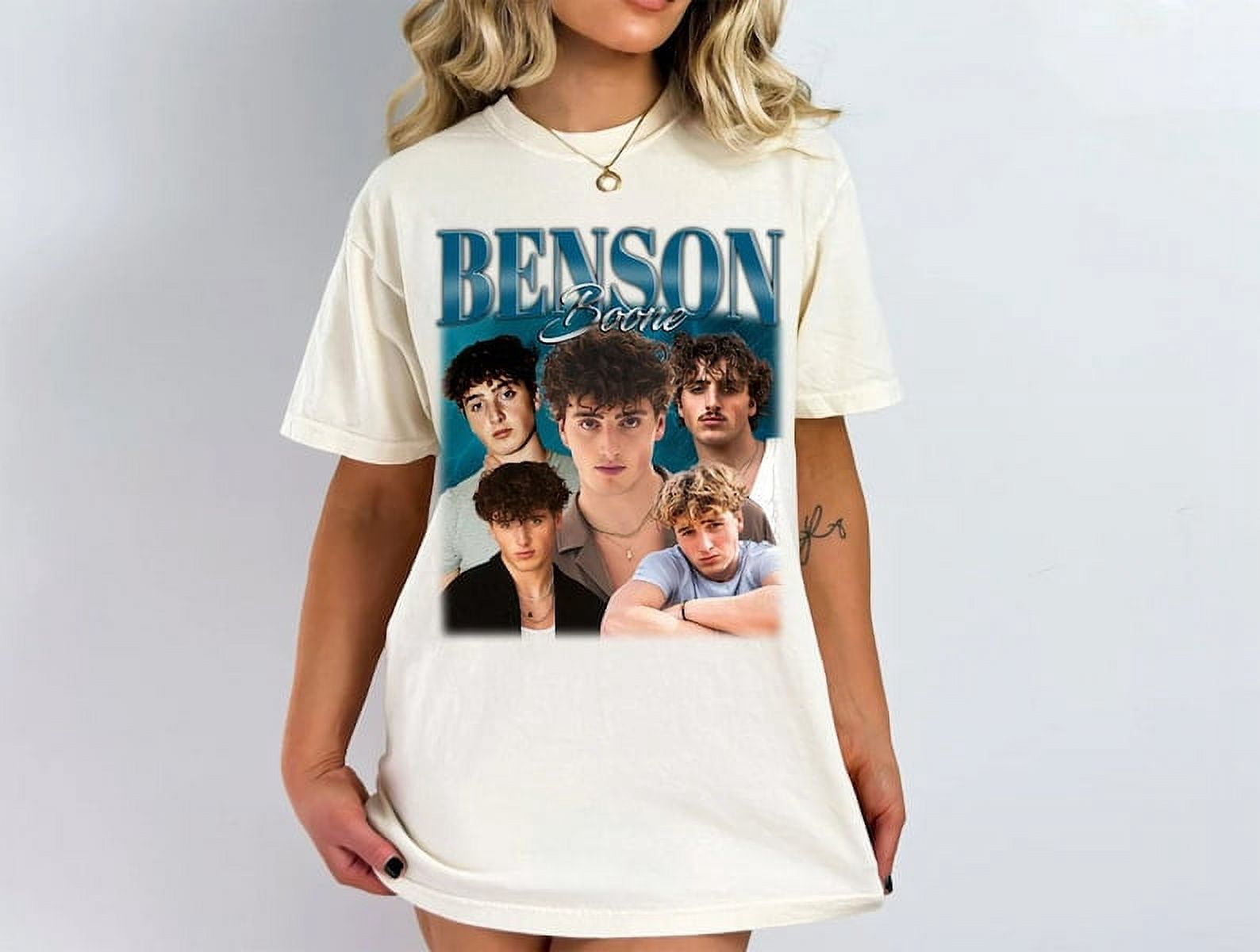 TSHIRT-Benson Boone T-Shirt, Benson Boone Sweater, Benson Boone Tees ...