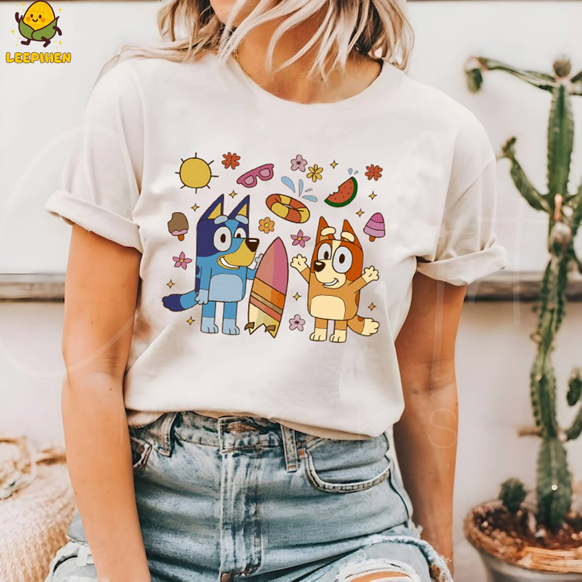 TSHIRT-Bluey Bingo Summer Shirt | Bluey Birthday Shirt | Bluey Family Shirt | Bluey Birthday ...