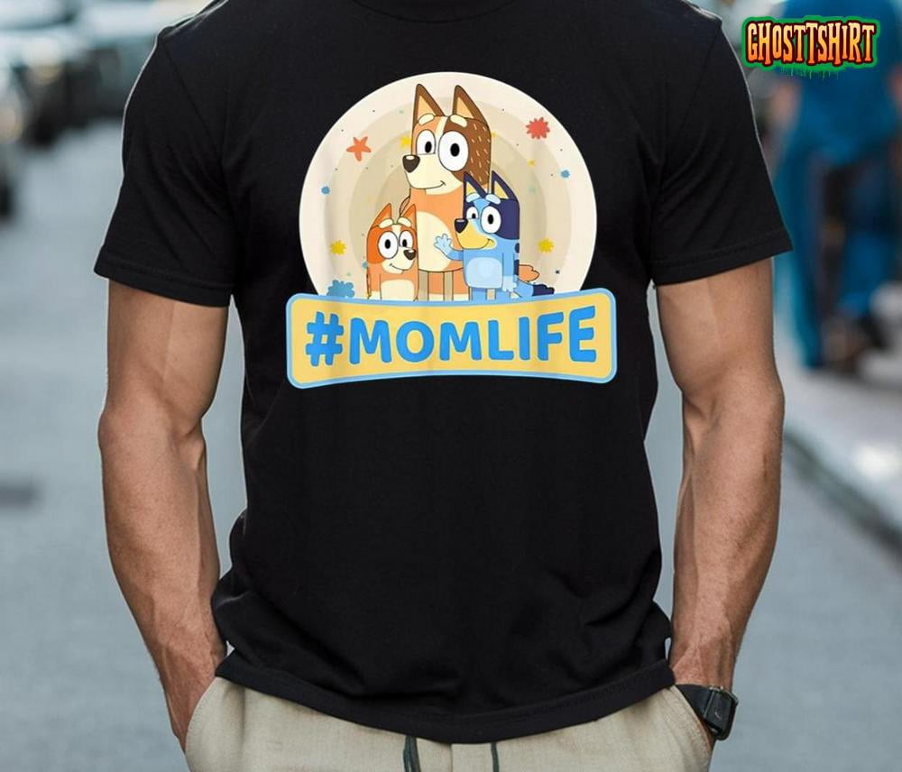 TSHIRT-Bluey Mom Life Family T-Shirt Bluey Mother Merch - Walmart.com