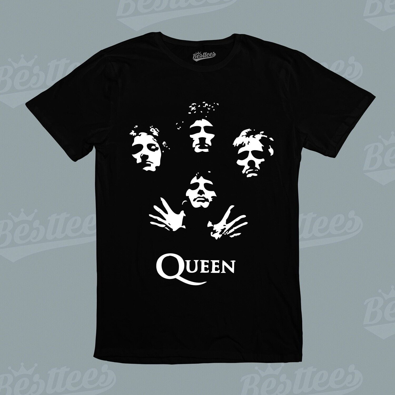 TSHIRT-Bohemian Rhapsody Queen Freddie Freddy Mercury Rock Music Band ...