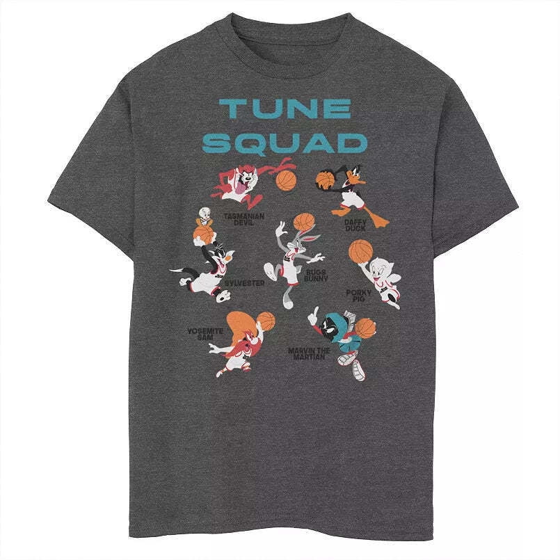 TSHIRT-Boys 8-20 Space Jam 2 Tune Squad Members Graphic Tee - Walmart.com
