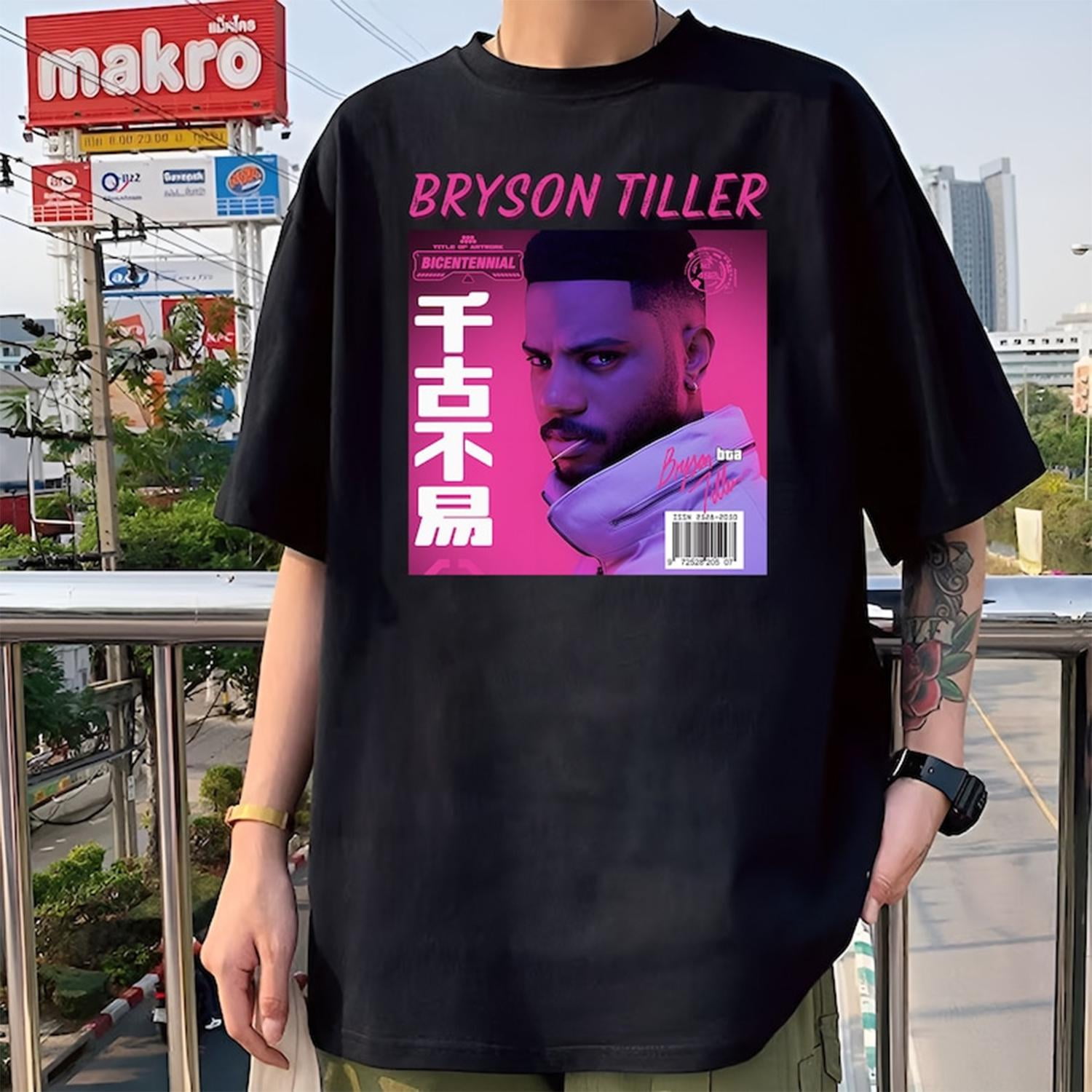 TSHIRT-Bryson Tiller Tour Shirt Bryson Tiller Fan Bryson Tour 2024 BTA ...