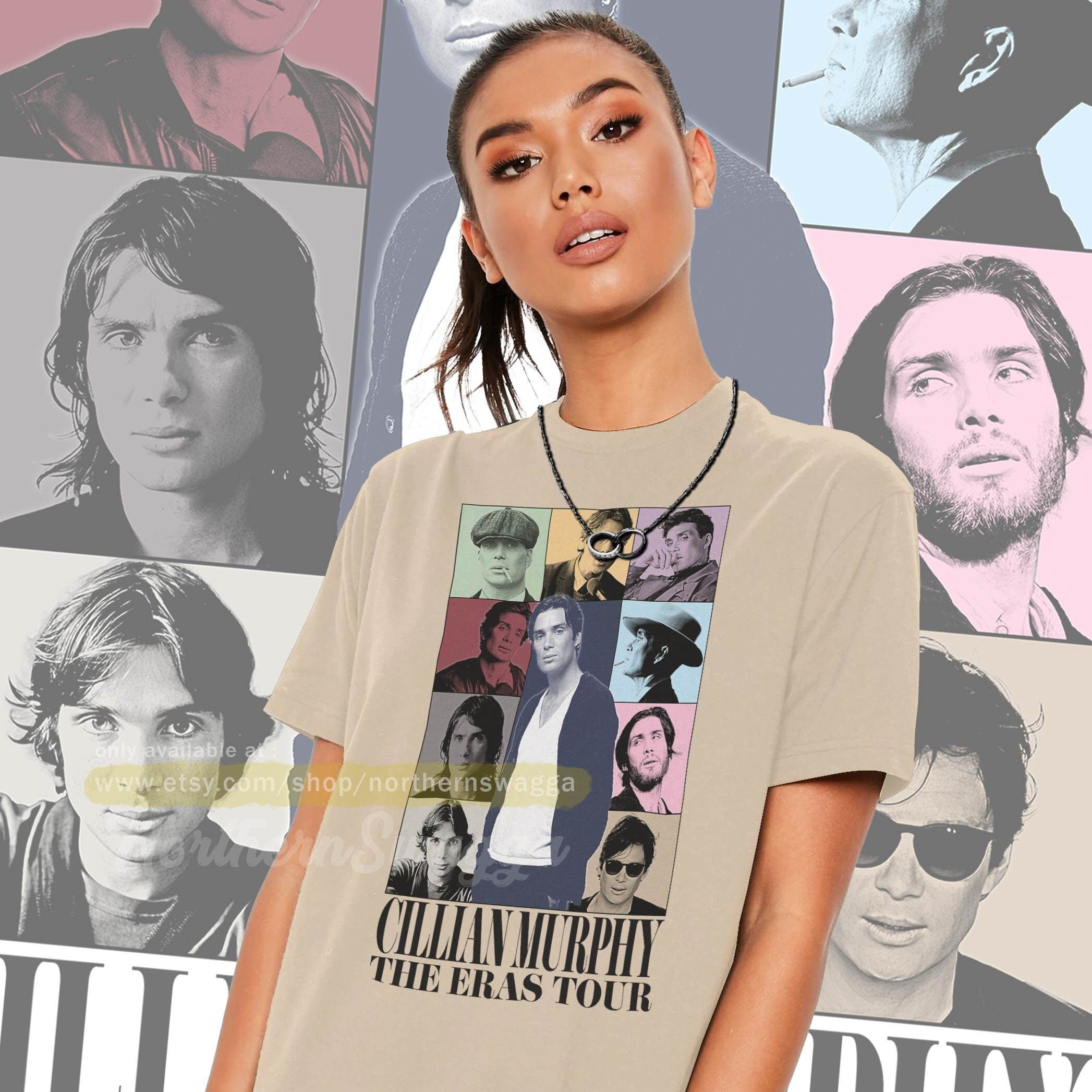 TSHIRT-Cillian murphy tour shirt cool fan art t-shirt 90s poster 410 tee - Walmart.com
