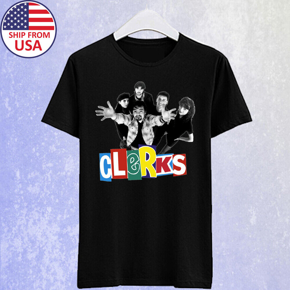 TSHIRT-Clerks 90s Comedy Film Men's Black T-shirt Size S-5XL - Walmart.com
