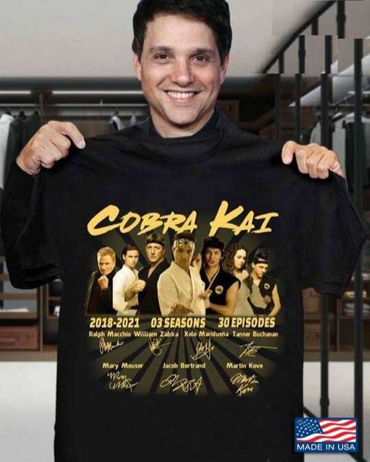 TSHIRT-Cobra Kai 2018-2021 Signatures Classic Unisex T Shirt - Walmart.com
