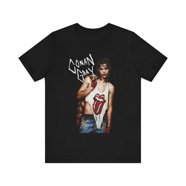 TSHIRT-Conan Gray Shirt, Conan Gray Found Heaven On Tour 2024 Outfit ...