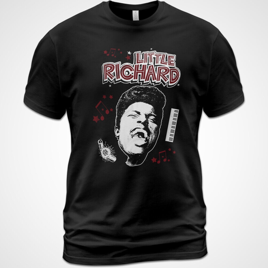 TSHIRT-Cotton T-Shirt Little Richard Here's Little Richard Album Tee ...